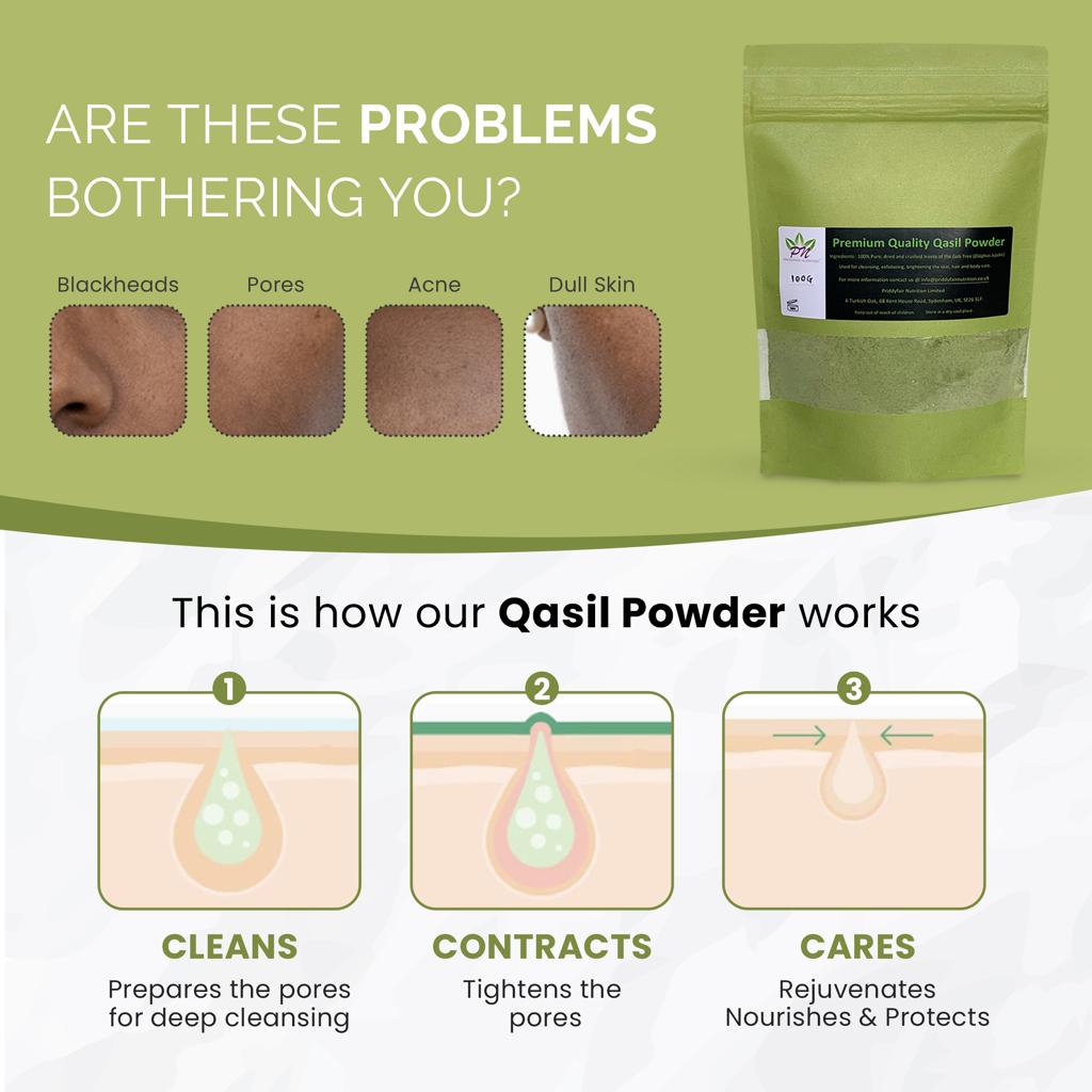 Qasil Leaf Powder Somalia’s Beauty secret used for Skincare, Body, Hai ...